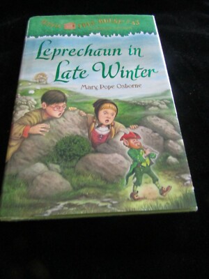 The Magic Tree House Book Leprechaun In Late Winter | eBay Australia
