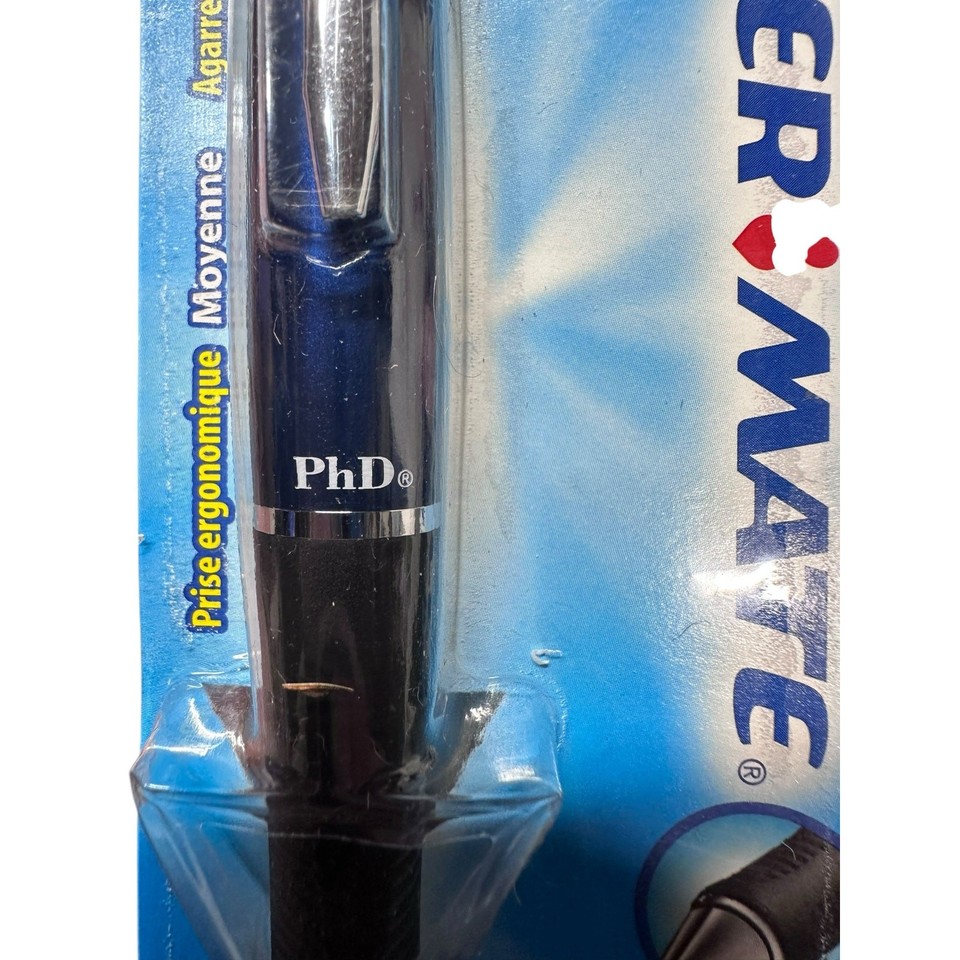 Paper Mate PhD Black Ball Point Pen New Old Stock! Med Point Black Ink ...