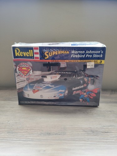 Revell Warren Johnson Firebird SUPERMAN Pro Stock 1:24 #85-7645 Sealed ...