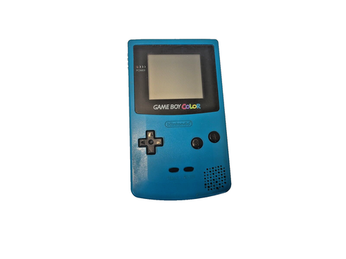 Vintage Original Nintendo Game Boy Color CGB-001 - Teal Blue - UNTESTED ...