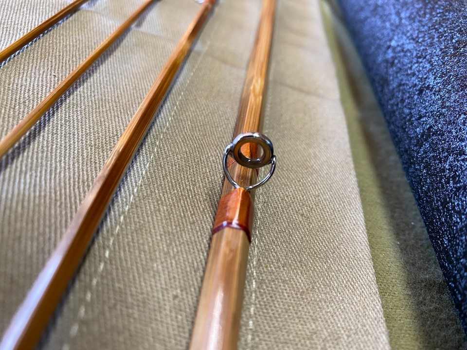 Leonard Catskill Taper Bamboo Fly Rod 8 ' 3 piece 2 tips 2 / 3 wt | eBay