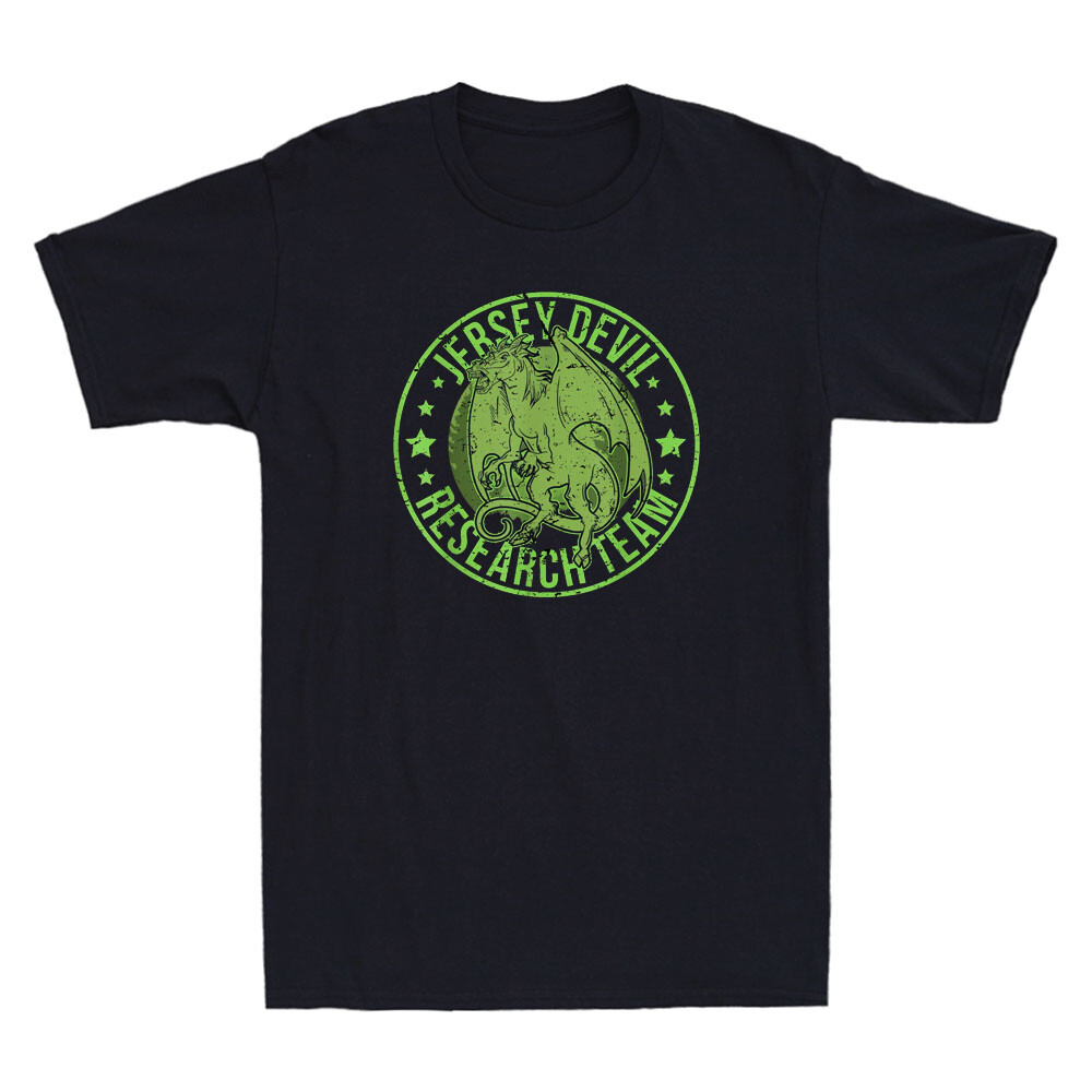 Jersey Devil Hide & Seek Research Team Champion Cryptid Vintage Men's T ...