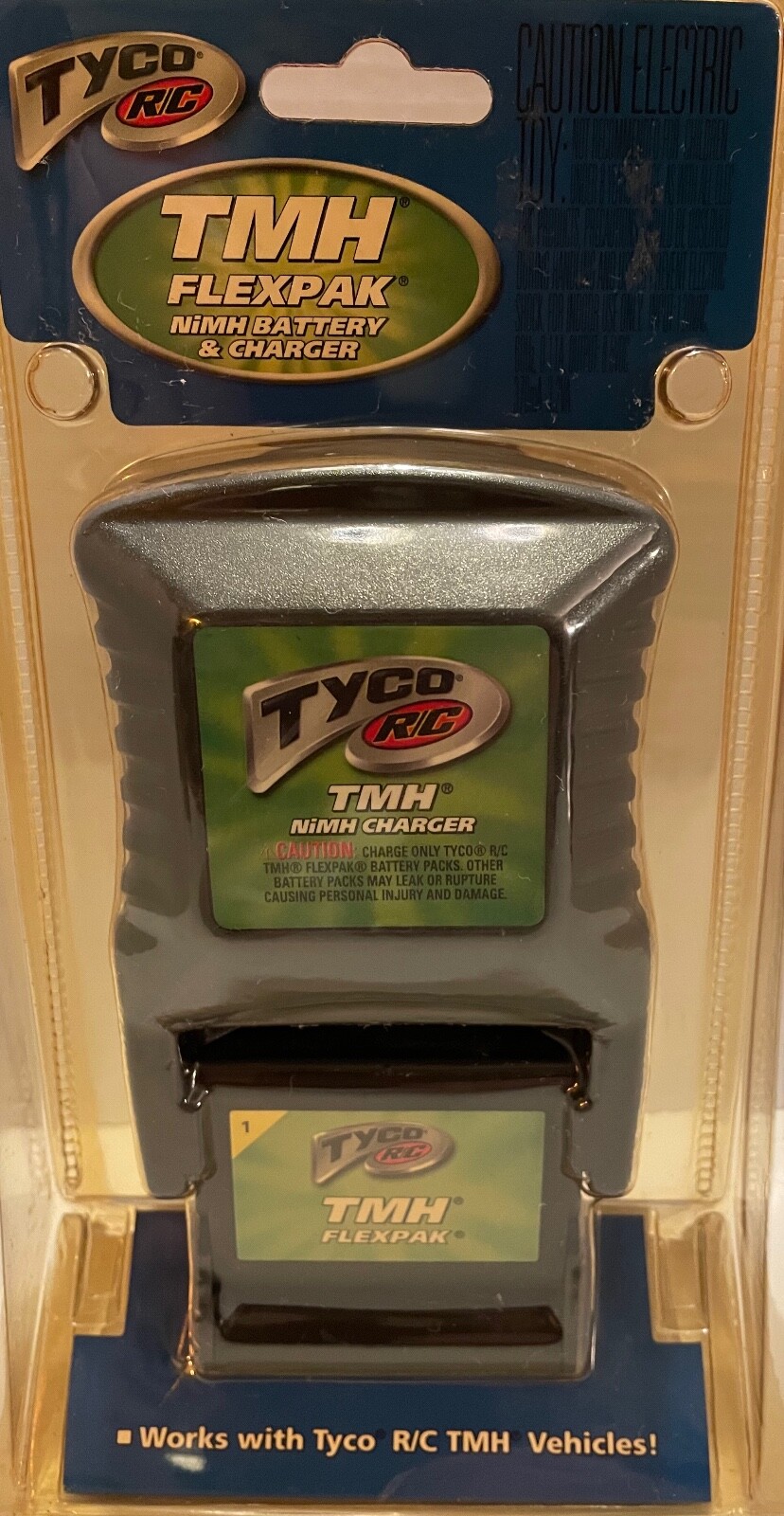 TYCO RC TMH Flexpak NiMH Battery & Charger 33005 0910g1 for sale online ...