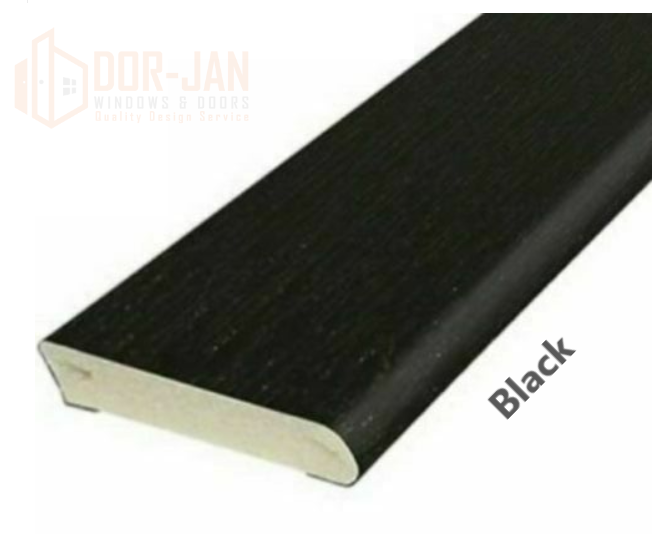 UPVC Plastic Trim Cloaking Fillet D Mould Architrave Window Door Bead ...