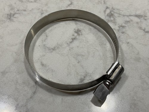1 each, AN737TW-114 Stainless Hose Clamp 3" to 3.5" QS100, New Old ...