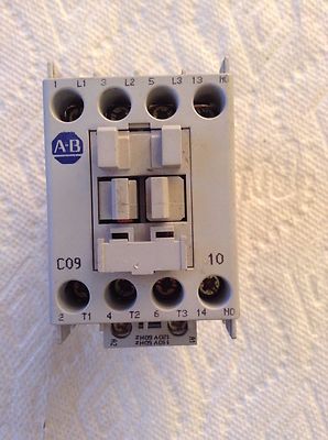 AB 100-C09 *10 Ser A CONTACTOR 100C09A10 3POLE 9A 240/60HZ 1NO AUX | eBay