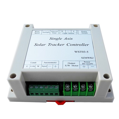 Single Axis Solar Tracker Controller PV Solar Panel Tracking Track ...
