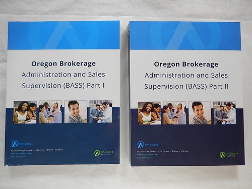 ProSchools: Oregon Brokerage Admin & Sales Supervision, Parts 1 & 2 ...