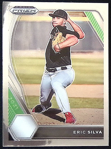 2021 PANINI PRIZM DRAFT PICKS ~ ERIC SILVA #PDP115 ~ RC ROOKIE CARD ...