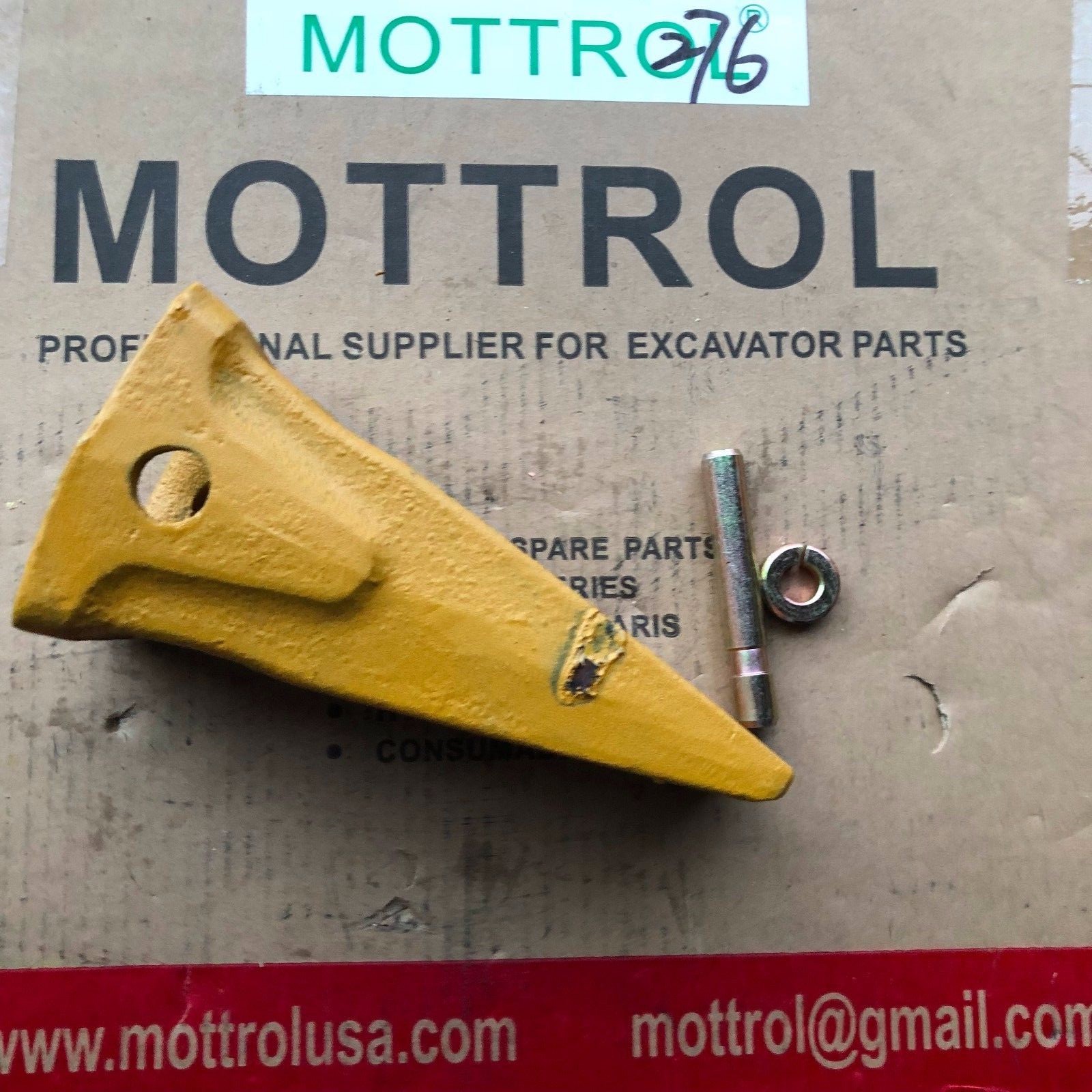 2 Pack 1U3302 1U-3302 Bucket TEETH Tooth & 5 9J2308 Pins 5 8E6259 ret ...