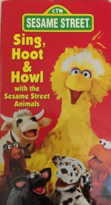 SESAME STREET SING,HOOT & HOWL(VHS 1991)TESTED-RARE VINTAGE COLLECTIBLE ...
