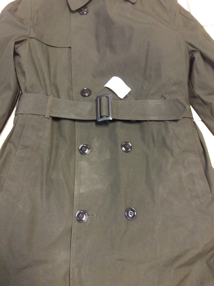 Coat All Weather Service Uniform Heritage Green 564 Men's AGSU SZ 38 R ...