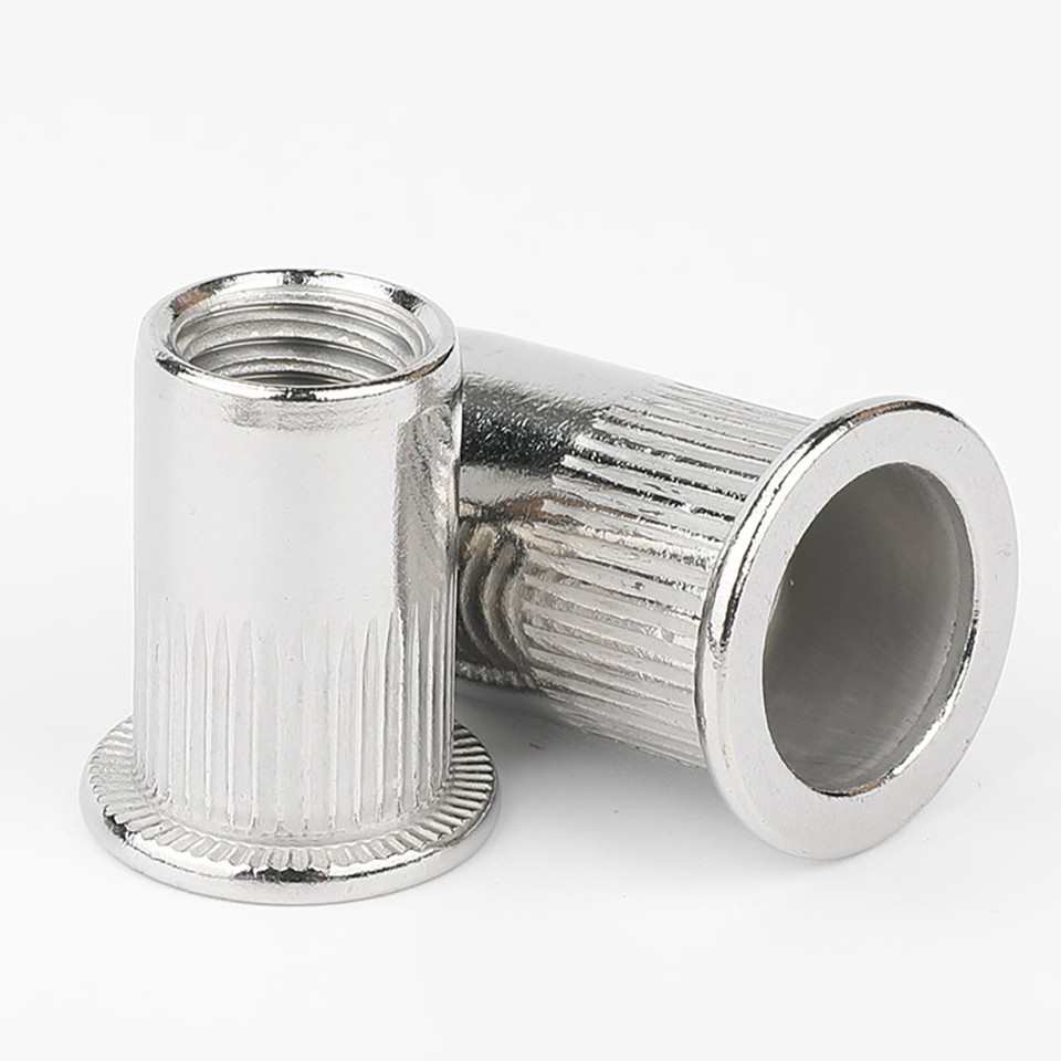 M3 M4 M5 M6 M8 M10 M12 Stainless Steel Rivnuts Blind Nutserts Knurled ...