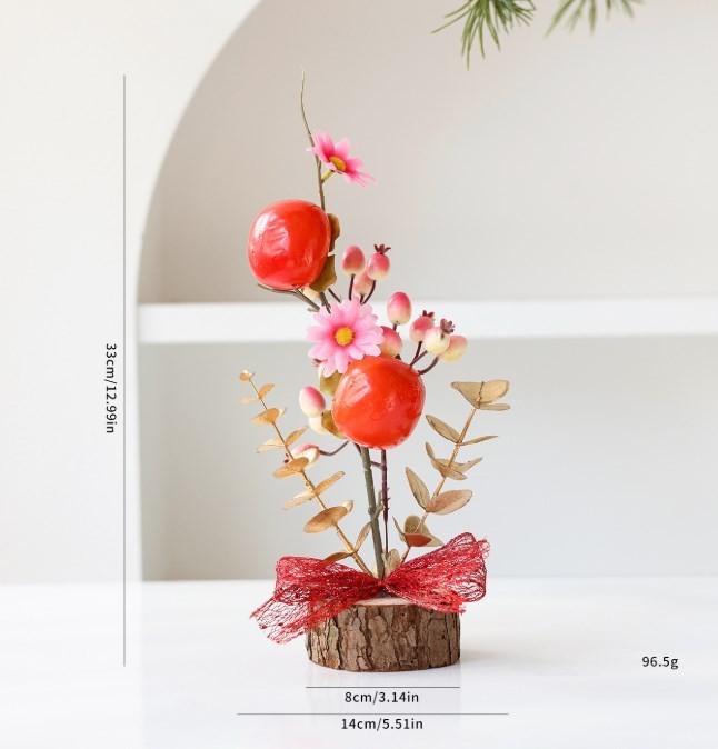 Modern Minimalist Plastic Tree Decoration for Tabletop Seasonal Events ...
