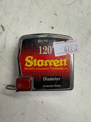 Starrett Tape Measure 120" 10' C14-10J 65798 | eBay