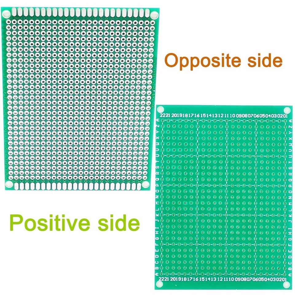 YUNGUI Large PCB Board,7x10cm 8x12cm Prototype Printed Circuit Board ...
