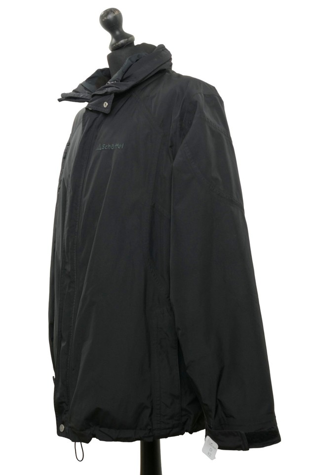 Schöffel Men's Anorak Jacket Gore-Tex Tingri 29 Black Uni Hood + Inner ...