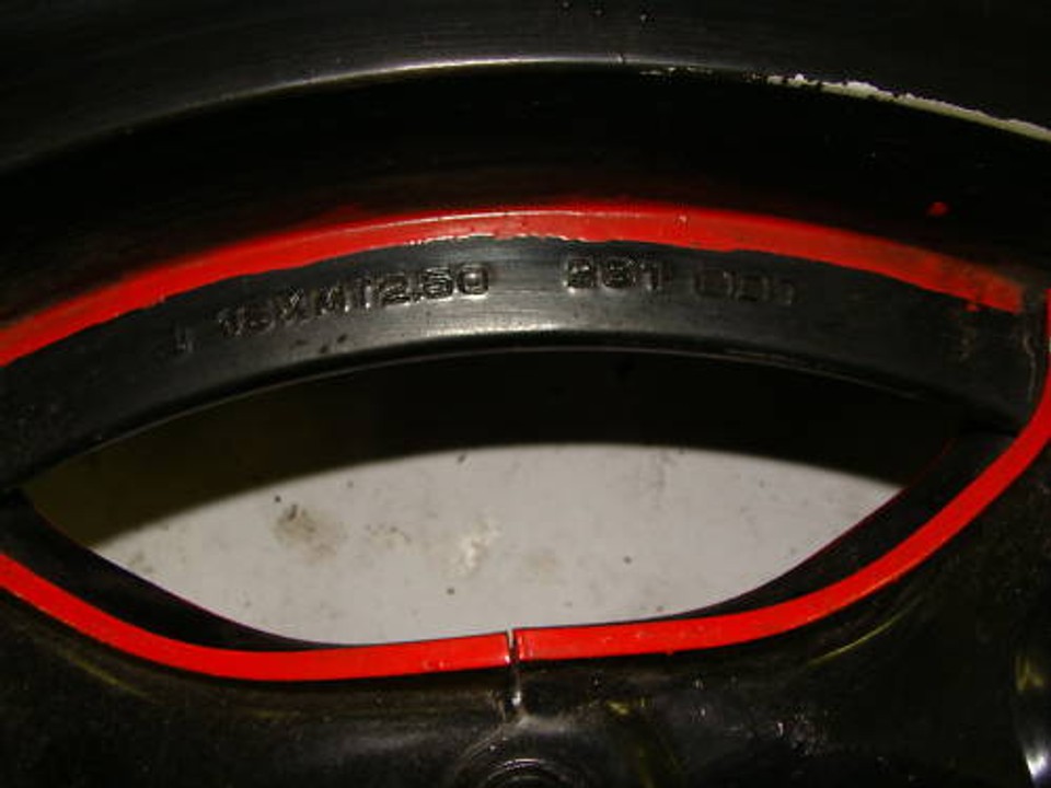 1982 honda gl500 gl 500 interstate h116 rear rim | eBay