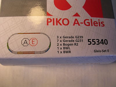 Piko A-Gleis 55340 Gleis-Set E "Parallelgleis-Set" Neuware. | eBay.de
