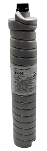 Ricoh Pro 8300S 828553 BLACK Genuine Toner Cartridge OEM 8310S 8320S ...
