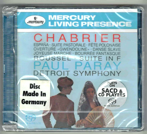 PAUL PARAY Conducts Chabrier & Roussel DSO 2004 Mercury Living Presence ...