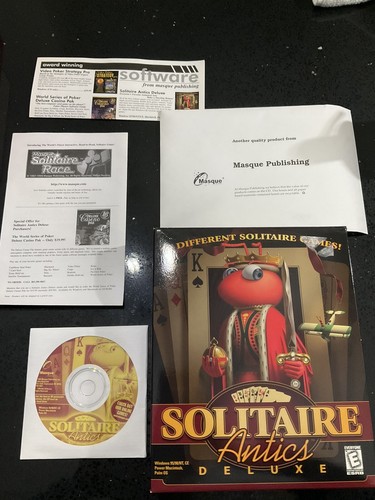Solitaire Antics Deluxe (Windows/Mac, 1998) 98252101330 | eBay