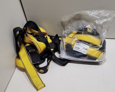 (2) MSA 10072488 Workman Vest Style Pullover Harness Full Body D-Ring ...