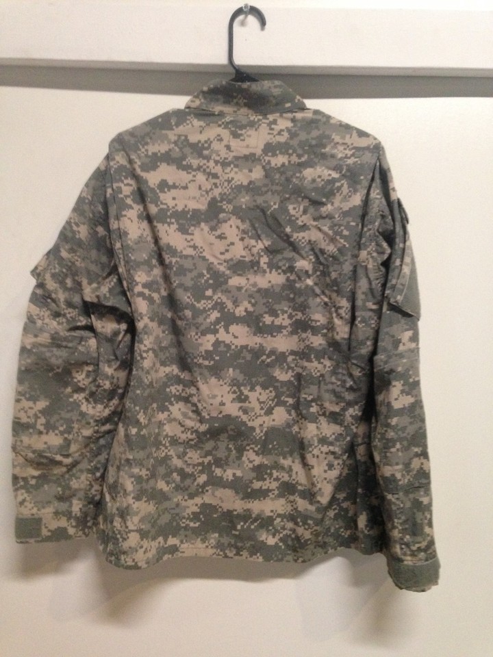 U.S Army Combat Uniform Top,Shirt ACU Digital Camo S,M,L,XL Select Size ...