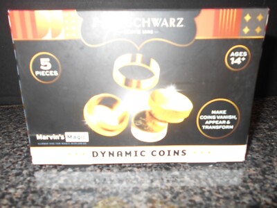 Fao Schwarz Dynamic Coins Magic Trick Set NEW 14+ | eBay