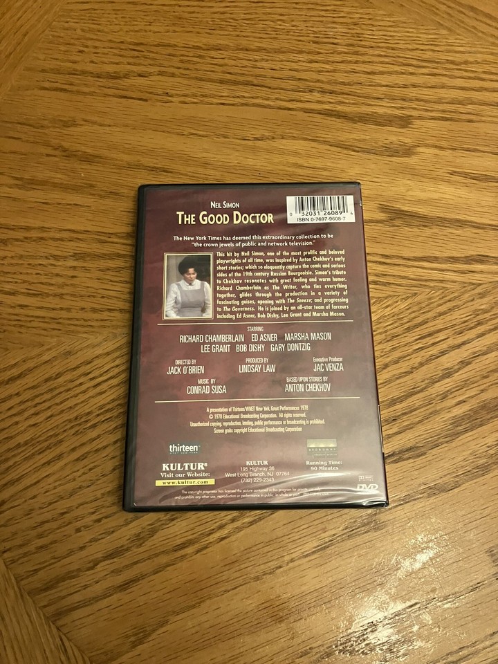 The Good Doctor (DVD, 2002) Brand New 32031260894 | eBay