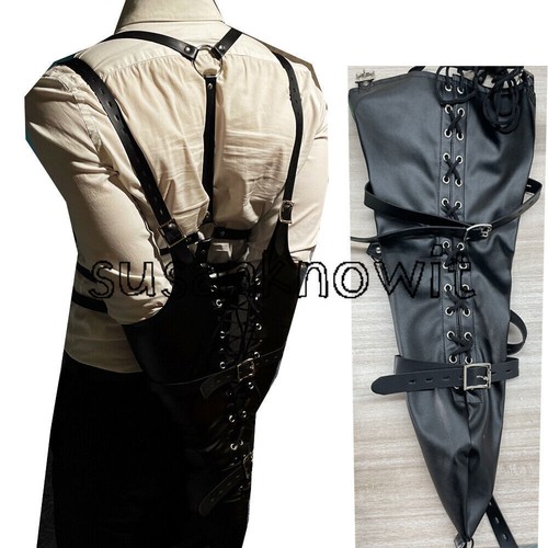 Binding Arm Binder Back Strapping Body Harness Sleeves Armbinder ...