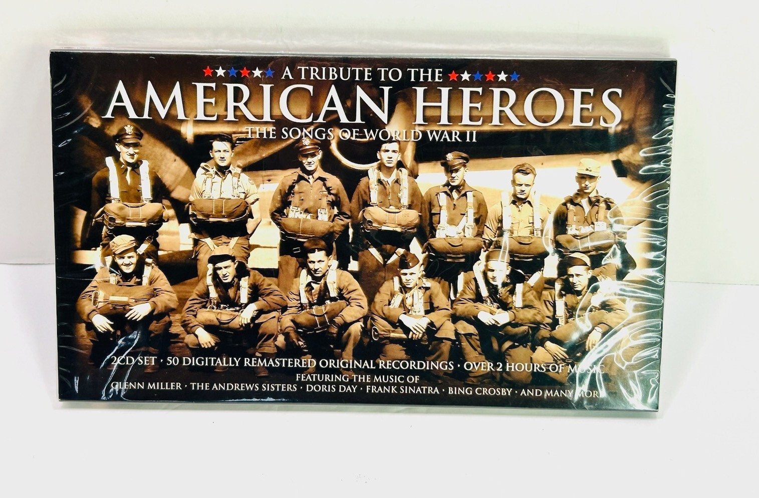 A Tribute to the American Heroes Songs of World War II 2 CD Set New ...