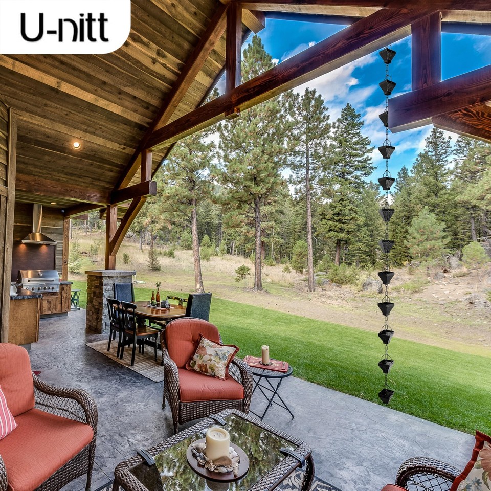 Rain Chain Water Collection for Gutters, Rainwater Catcher & Diverter ...