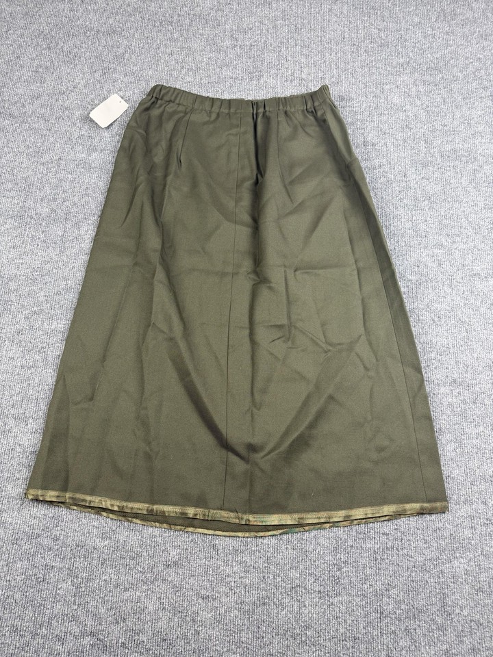 USMC Marine Corps Skirt Womens Medium Green Maternity Poly Wool USA ...