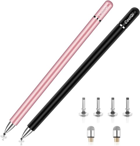 2 Pack Universal Stylus Pen –High Precision Touch Screen Pens for iPad ...
