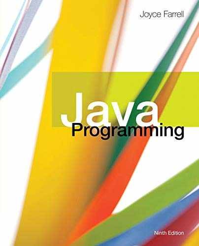 Bundle: Java Programming, Loose-Leaf - Product Bundle, by Farrell Joyce ...