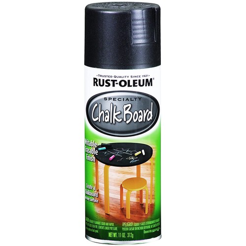 Rust-Oleum Specialty CHALKBOARD Flat Black SPRAY PAINT Writable ...