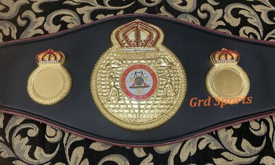 WBO World Boxing Association Championship belt Gold Plated Adult Size ...