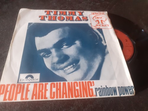 VINYLE 45 TOURS Timmy Thomas – People Are Changing / Rainbow Power ...