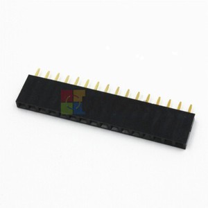 100PCS 50x2 16 Pin 2.54mm Pitch 1X16P Single Row Female Straight Header ...