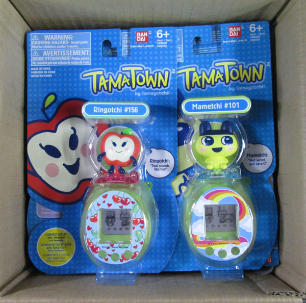 2010 Bandai Tamatown Tamagotchi Character Figures Charm Set B (6) See Note