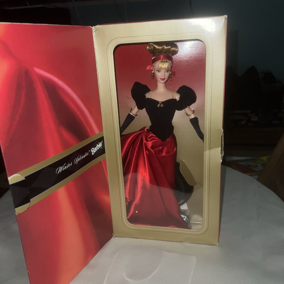 Avon exclusive Special Edition Winter Splendor Barbie 1998 | eBay