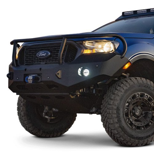 For Ford Ranger 19-23 RangeMax Full Width Raw Front Winch HD Bumper | eBay