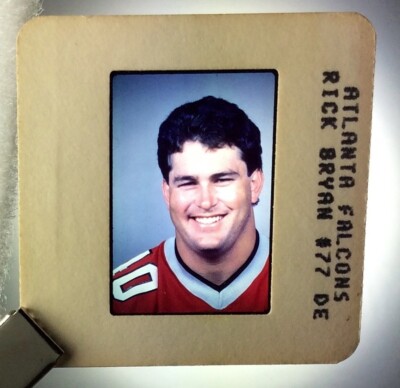 1986 NFL Promotional Color Slide-Atlanta Falcons-Rick Bryan (Oklahoma ...