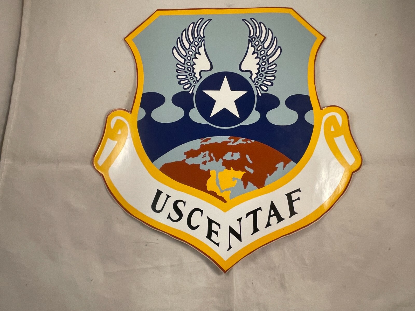 Lg Vtg US Air Force USCENTAF Decal, 9 1/2"x10", Unused | eBay