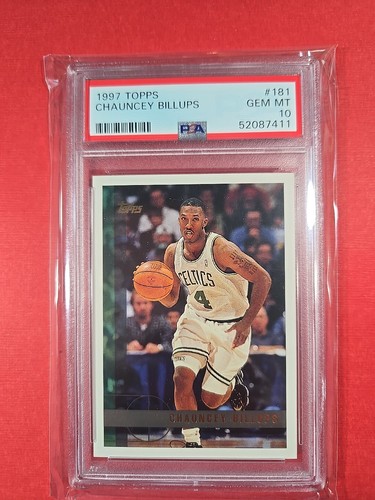 1997-98 Chauncey Billups Topps #181 Rookie Card RC PSA 10 | eBay