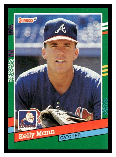 1991 Donruss #736 Kelly Mann - Atlanta Braves | eBay