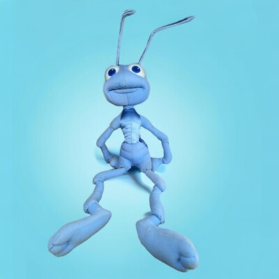36" A Bug's Life Big Jumbo Flik Blue Ant Plush Arcotoys Toys Mattel ...