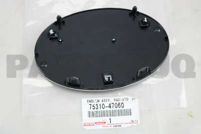 Toyota Emblem Assy 75310-47060 7531047060 | Genuine OEM | Front ...