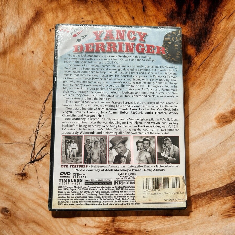 Yancy Derringer: The Complete Series ~ New Jock Mahoney TV Western ...